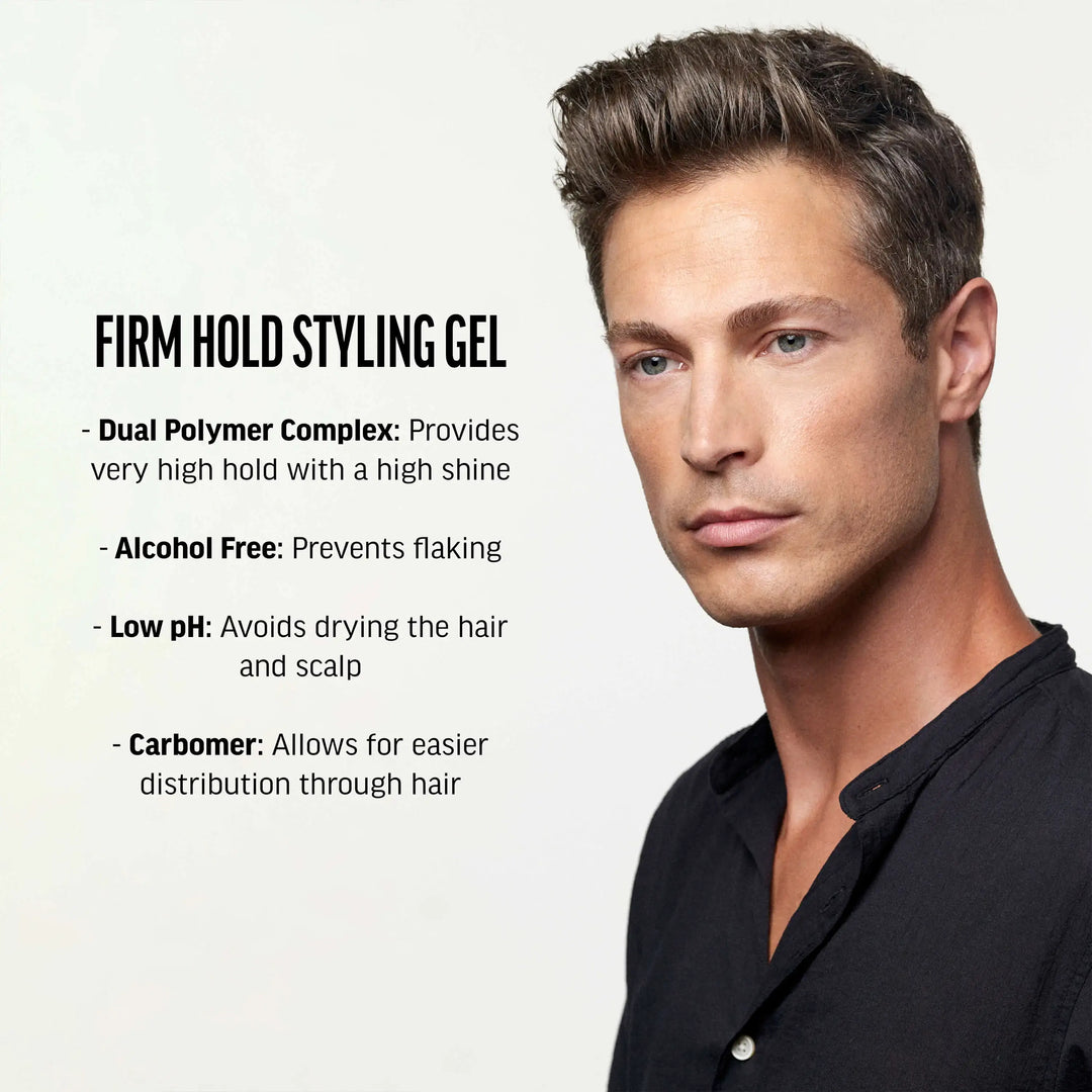 Strong Hold Hair Gel - American Crew