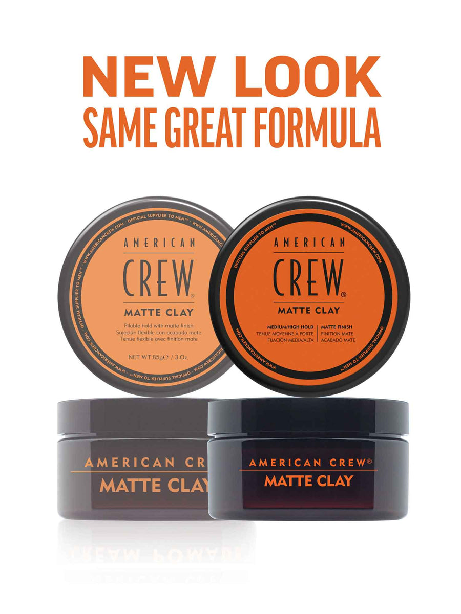Matte Hair Clay for Strong Hold & Texture | American Crew